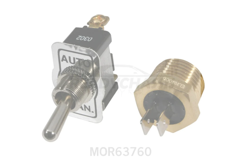 Fits Moroso Thermostatic Switch - Electric Water Pump 63760 | eBay
