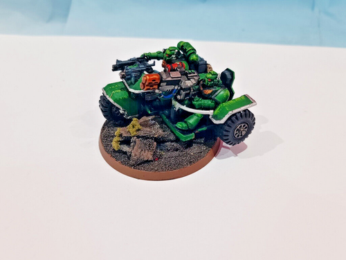 ATTACK BIKE SALAMANDER DARK ANGEL PAINT SPACE MARINES WARHAMMER 40K | eBay