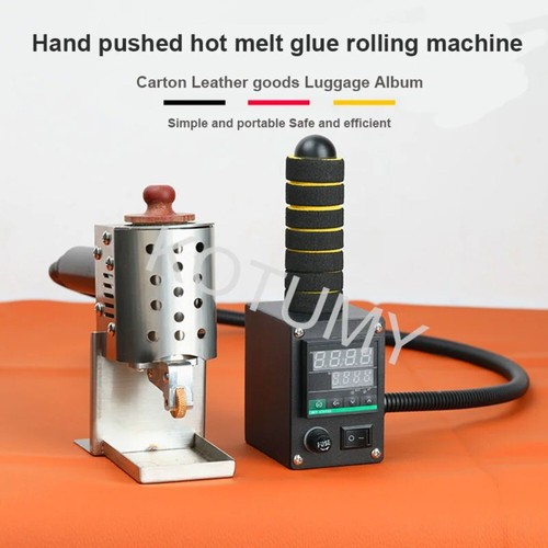 Top Quality Hand-Push Hot Melt Glue Rolling Machine Small Gluing Tools ...