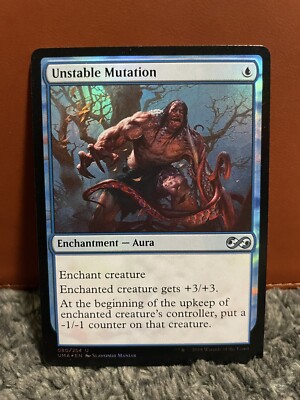 MtG Foil Unstable Mutation x1 Ultimate Masters NM Magic The Gathering ...