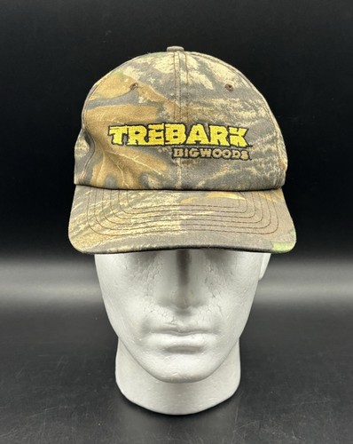 Vintage Trebark Bigwoods Camo Trucker Hat Cap Pro-Tex Hunting ...