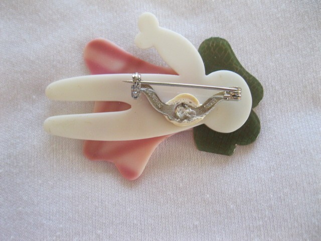 Little Dancing Girl Pin By French Designer Lea Stein | eBay