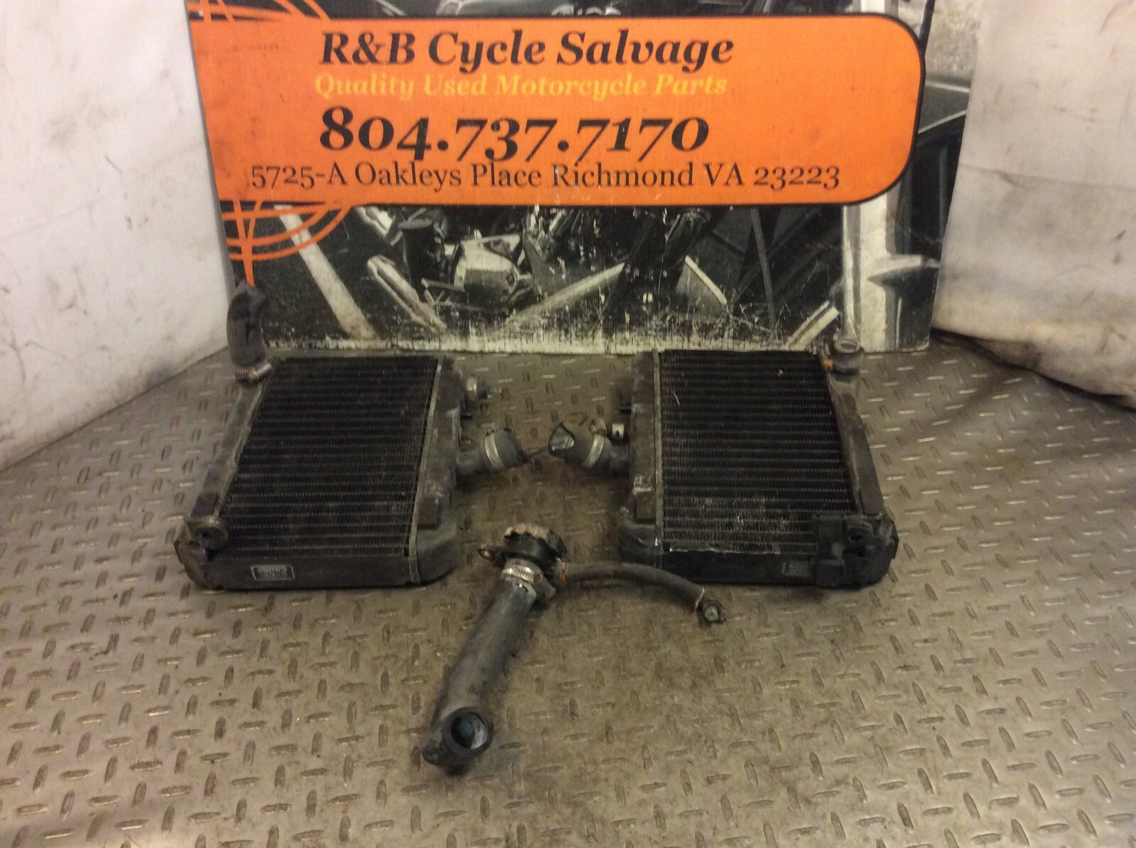 1990 88-90 Honda Goldwing Gold Wing GL1500 GL 1500 Radiators Radiator ...