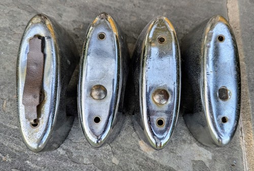 Sunbeam Alpine Tiger Chrome Bumperettes Bumper Guards Overriders - Set ...