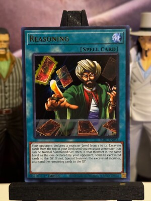 Yu-Gi-Oh! TCG Reasoning RA01-EN052 25th ARC 1st Edition Ultra Rare! | eBay