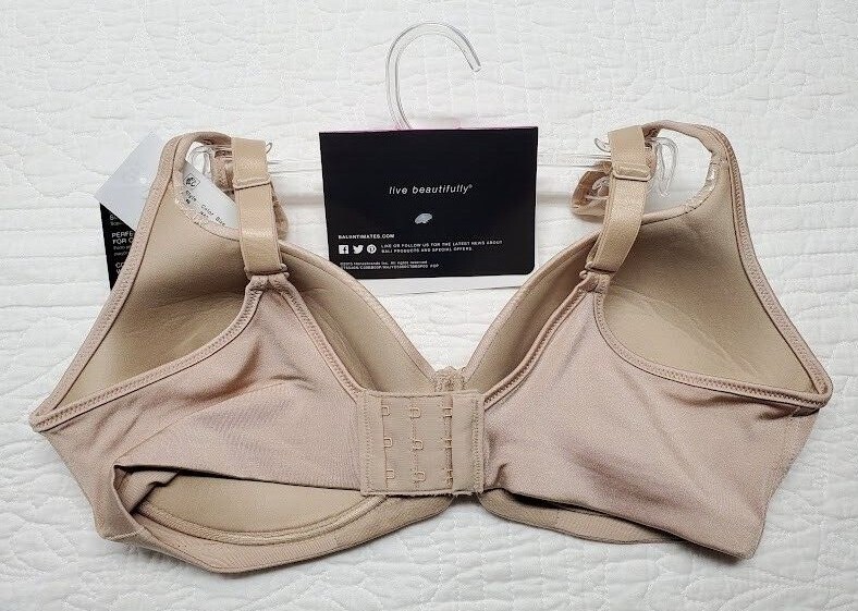 NEW Bali Side Support Bra Beige Wirefree 36B 38B 34D 38D 40D 42D Style ...