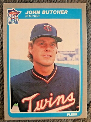 Fleer #273 John Butcher Baseball Card 1985 | eBay