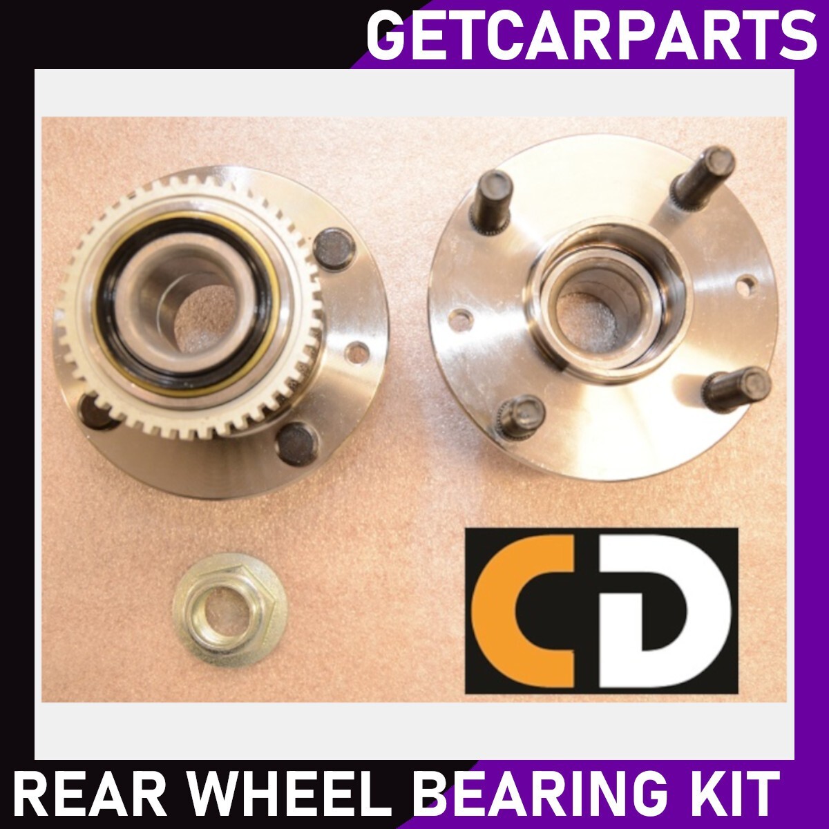 Mazda 323 Rear Wheel Bearing Hub Kit 1989 - 2003 1.3 / 1.5. / 1.6 / 1.8 ...