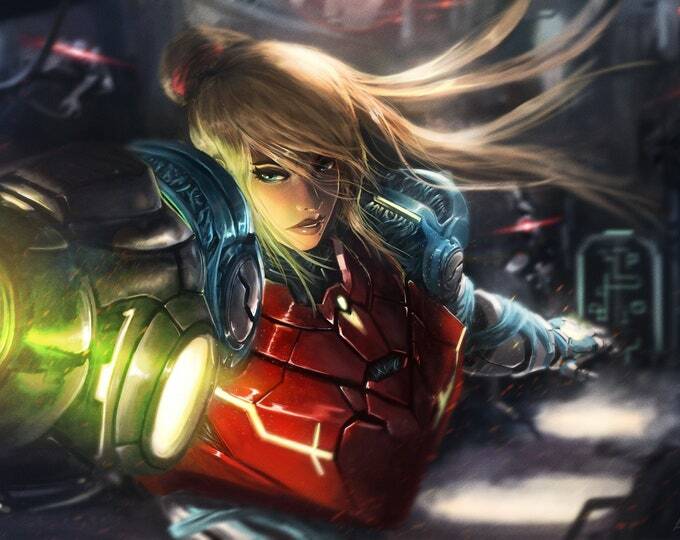 Samus Power Suit Wallpaper