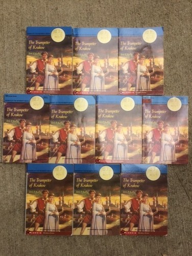 The Trumpeter of Krakow Eric P. Kelly class set of 10 Newbery guided ...
