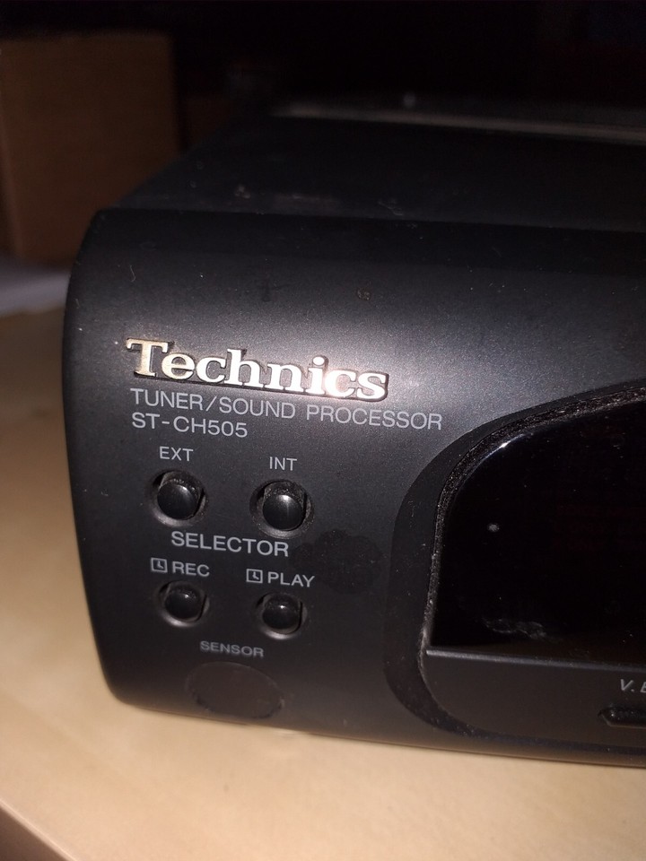 Technics Sound Processor Ch 505 | eBay