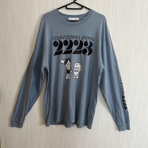 Doraemon & Sonya Long Sleeve T-Shirt CDJ Edition L COUNTDOWN JAPAN 2223 ...