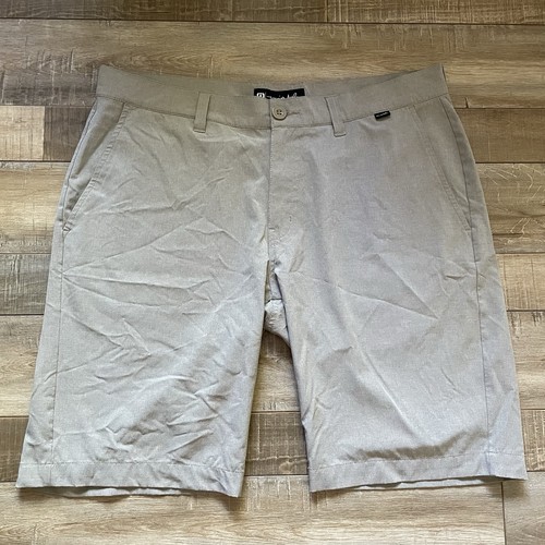 Travis Mathew 10” khaki active performance golf shorts, size 34 | eBay