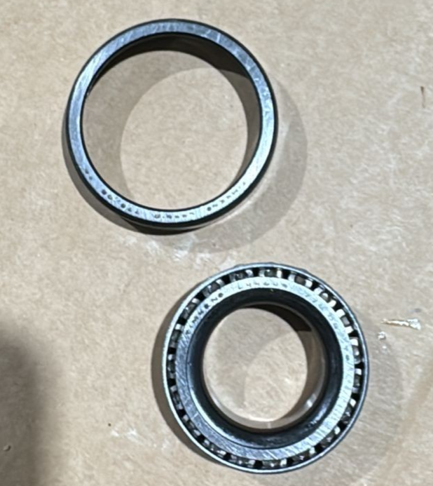 Timken SET4 L44649/L44610 Tapered Roller Bearing Cone and Cup Set ...