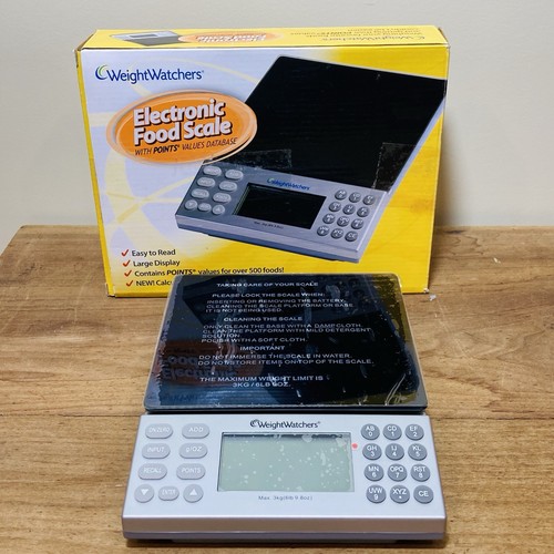 Weight Watchers Electronic Food Scale w/Points Values Database Large ...