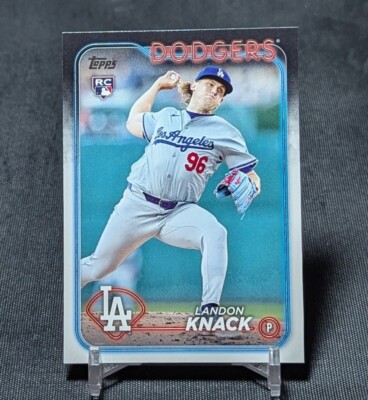 Landon Knack Rookie RC 2024 Topps Update Series Card #US127 Los Angeles ...