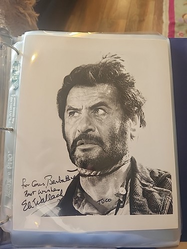 Eli Wallach Signed Autographed Good Bad Ugly 8x10 Photo No Coa Tuco ...
