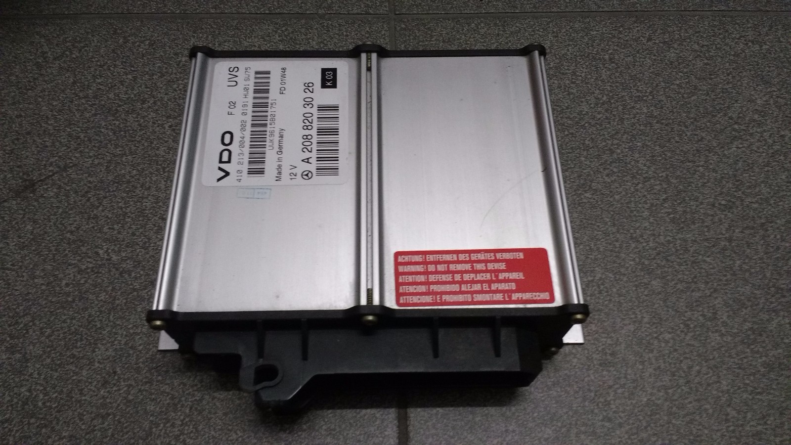 Mercedes CLK W208 Convertible roof control module ECU A2088203026 2001 ...