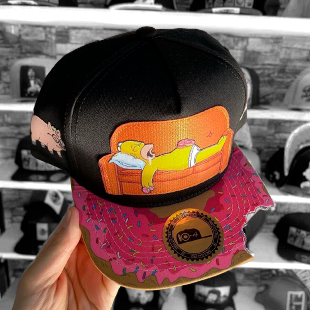 ORIGINAL! Premium Quality Snapback The Simpsons Funny Homer Baseball ...