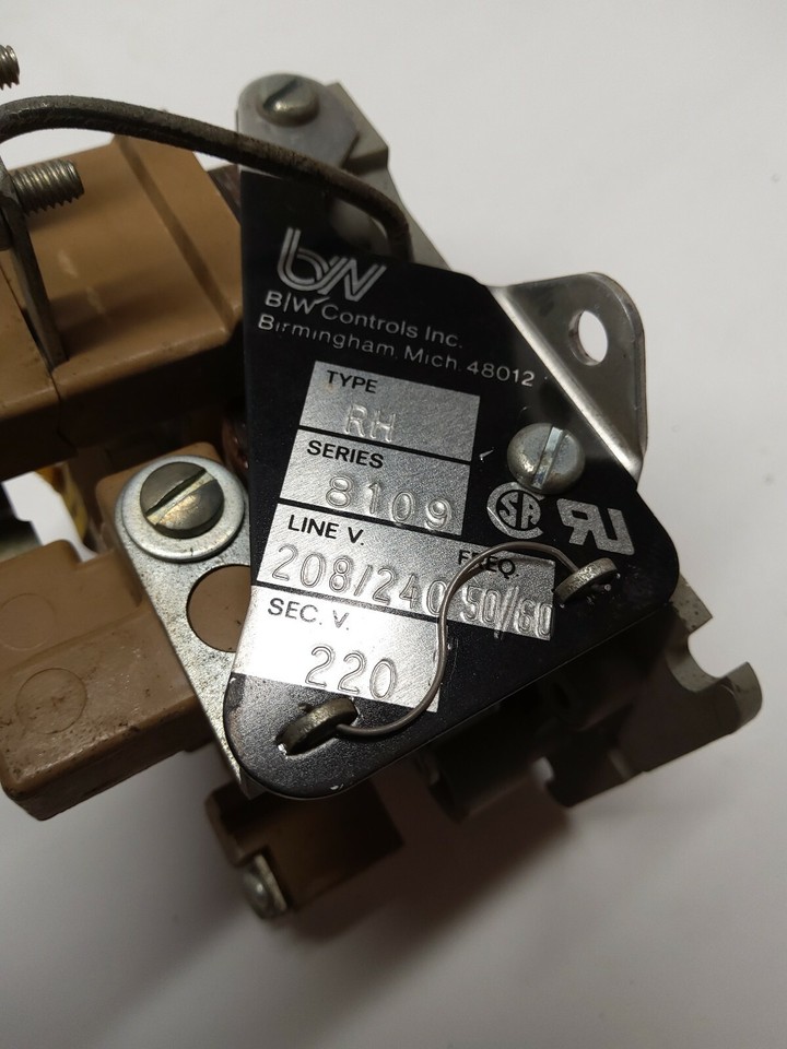 BW CONTROLS TYPE RH SERIES 8109 CONTROL (NEW NO BOX) | eBay