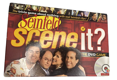 Mattel Games Scene It Seinfeld DVD Board Game Complete in Box Adult 2 ...