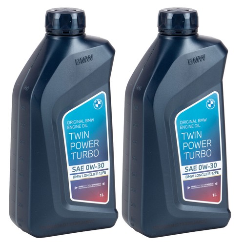 2x 1L ORIGINAL BMW TWIN POWER TURBO 0W30 Motoröl Öl LongLife 12FE ...