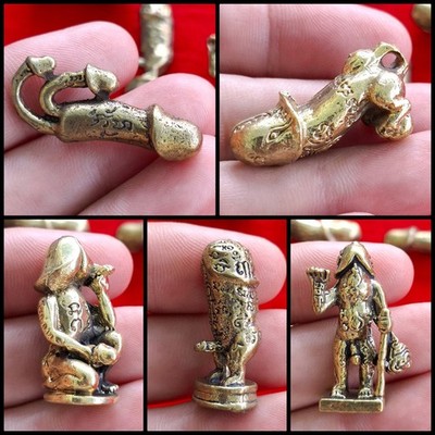 5 pcs Thai Amulet Powerful Magic Holy Penis Palad Khik Charm Lucky Talisman FS | eBay