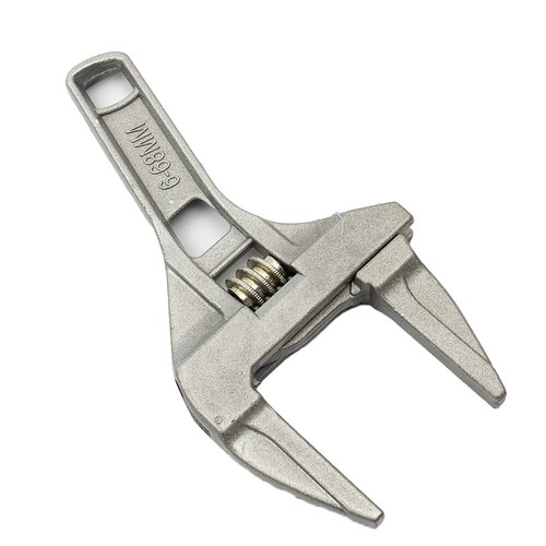 Wrench Adjustable Spanner Wide Jaw Opening 16-68MM Plumber Reliable ...