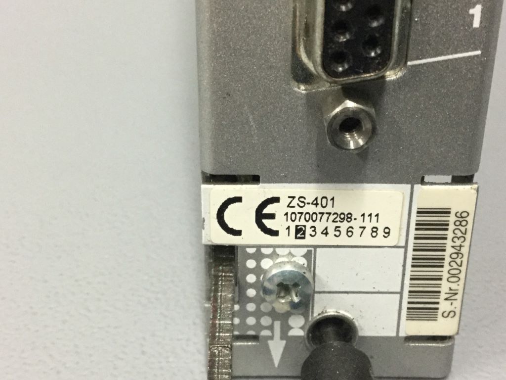 ZS401 - BOSCH - ZS-401 / 1070077298 CPU MODULE USED | eBay