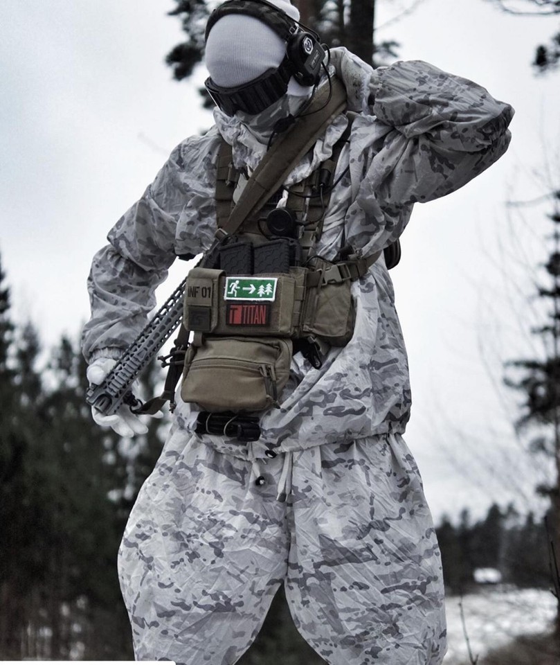 Multicam Alpine White Winter Camouflage Militaria Hunting Airsoft Snow ...