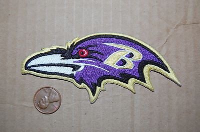 Baltimore Ravens Left Face 4 1/2" Patch 1999-Present Primary Logo ...