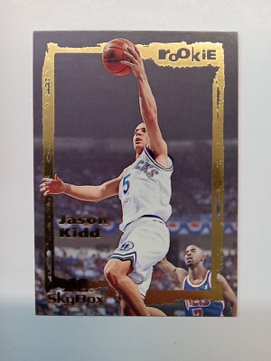 1994-95 Jason Kidd Skybox Emotion #105 Rookie RC Mavericks Mint Free ...