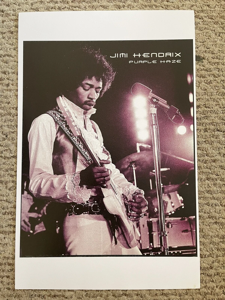 Jimi Hendrix Purple Haze Poster