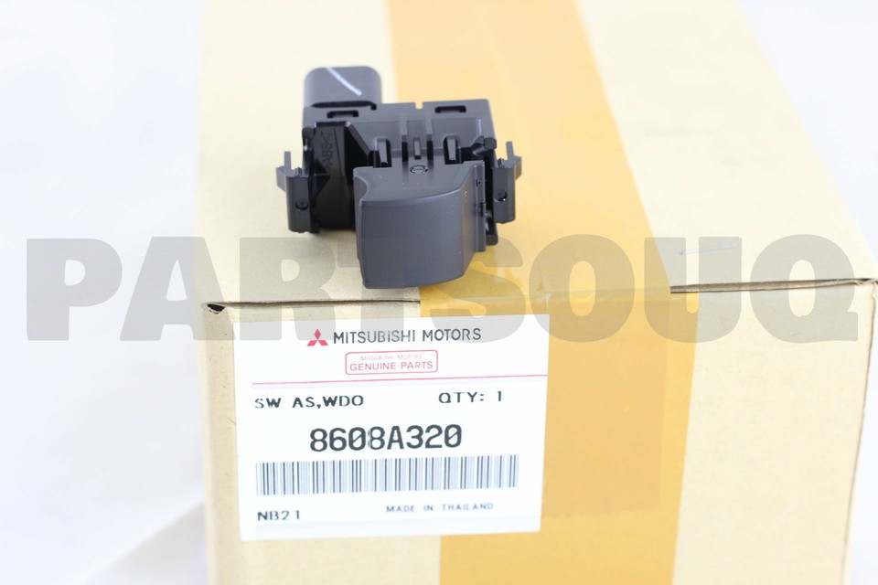8608A320 Genuine Mitsubishi SWITCH AS,F/DR PWR WINDOW | eBay