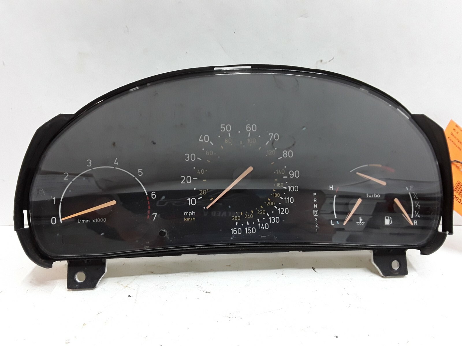 02 03 Saab 9-3 mph automatic trans. speedometer OEM 120,596 miles! | eBay