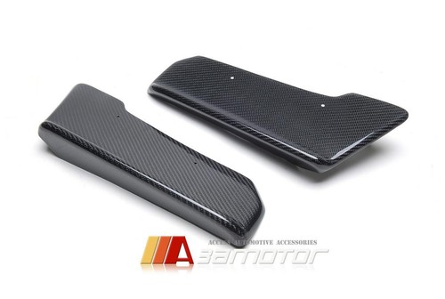 Carbon Fiber Rear Bumper Extensions Set fits 2009-2012 NISSAN GTR GT-R ...