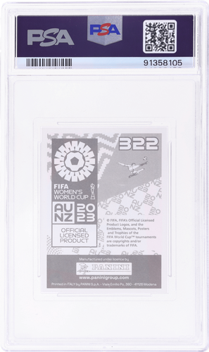 2023 Panini Fifa Women's World Cup Stickers Trinity Rodman #322 PSA 10 ...