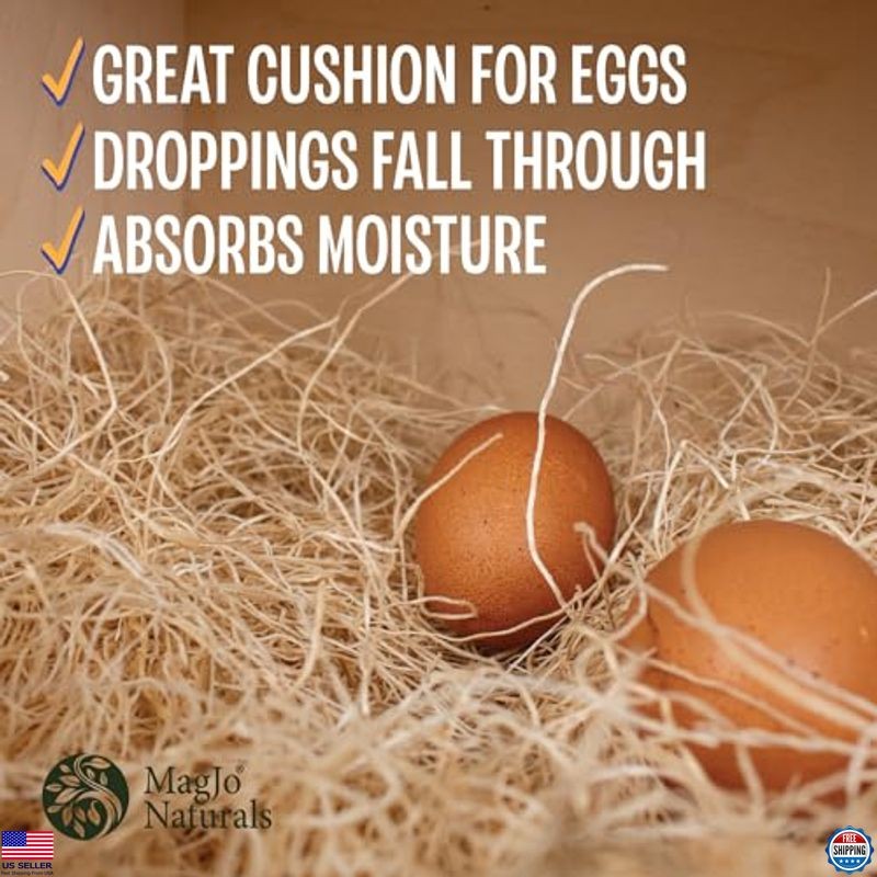 MagJo Aspen Nesting Pads - 10 Pack Excelsior Liners for Chicken Coops ...