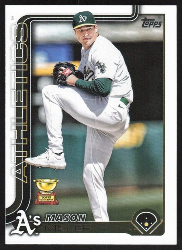 2025 Topps Series 2 #571 Mason Miller Athletics All-Star Rookie Gold ...