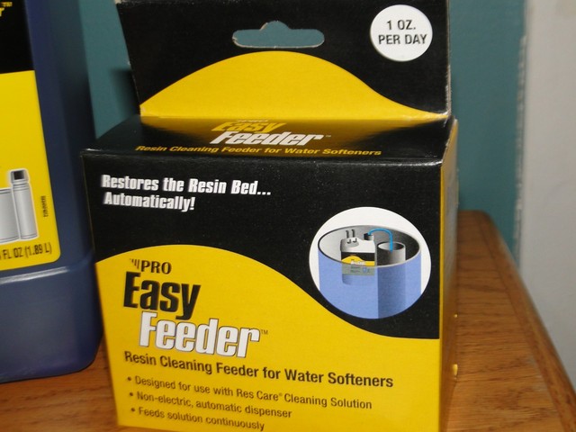 Pro Res Care Water Softener Resin Cleaner 2qt Automatic Easy Feeder ...
