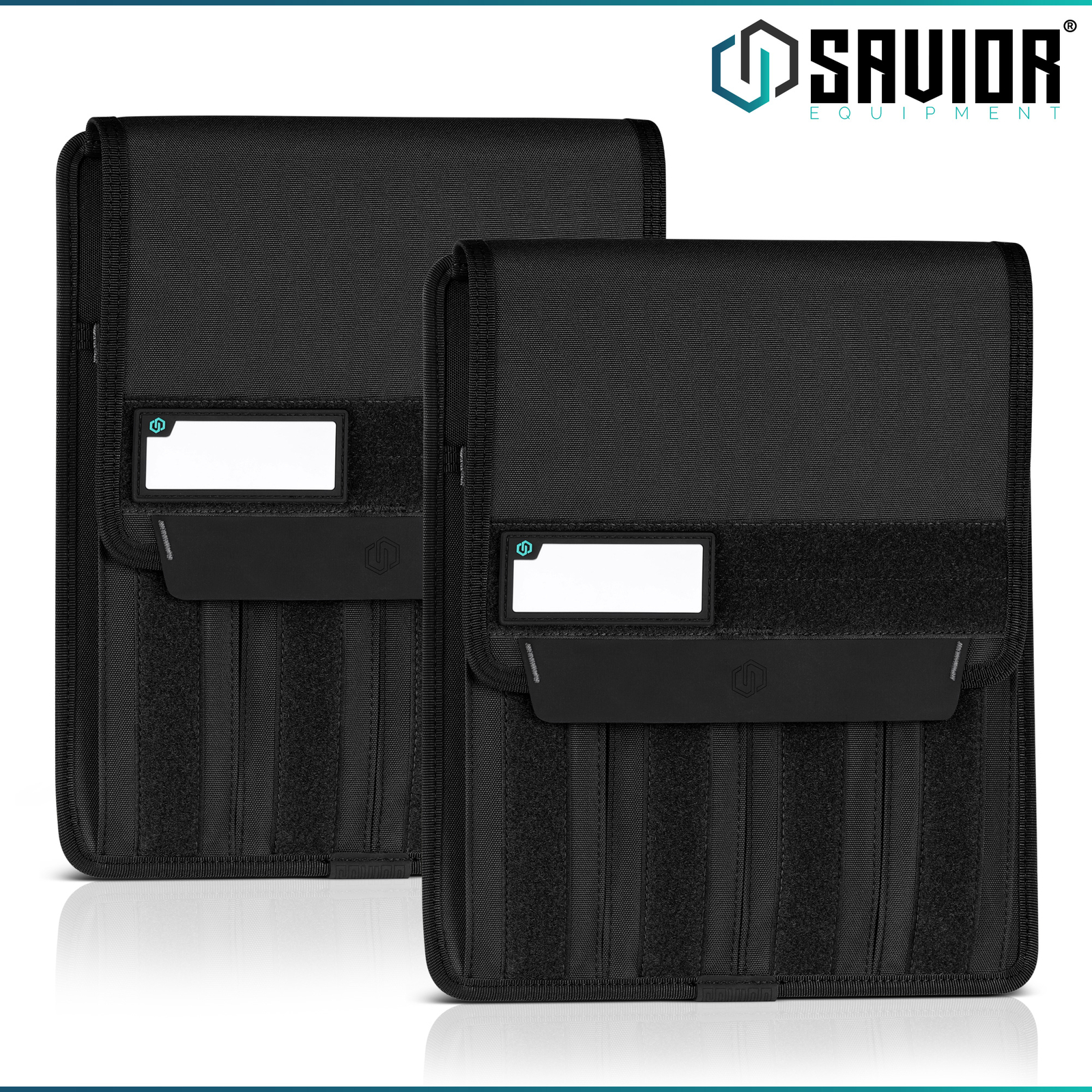 [4X EXTENDED MAG] 2PC Tactical Pistol Mag Pouch Handgun Magazine Holder ...