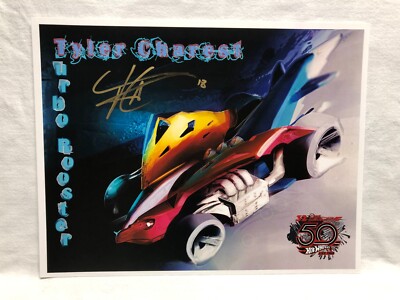 HOT WHEELS E SHEET 2018 32ND CONVENTION ORIGINAL SIGNED TYLER CHAREST TURBO ROOS | eBay