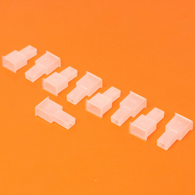 Quality Clear 6.3mm PVC Male Connector Covers / Insulator 6.35mm Spade ...