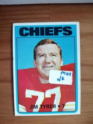 JIM TYRER 1972 Topps FB #111 FREE SHIP 50% OFF SALE B1008R4S13P23 | eBay