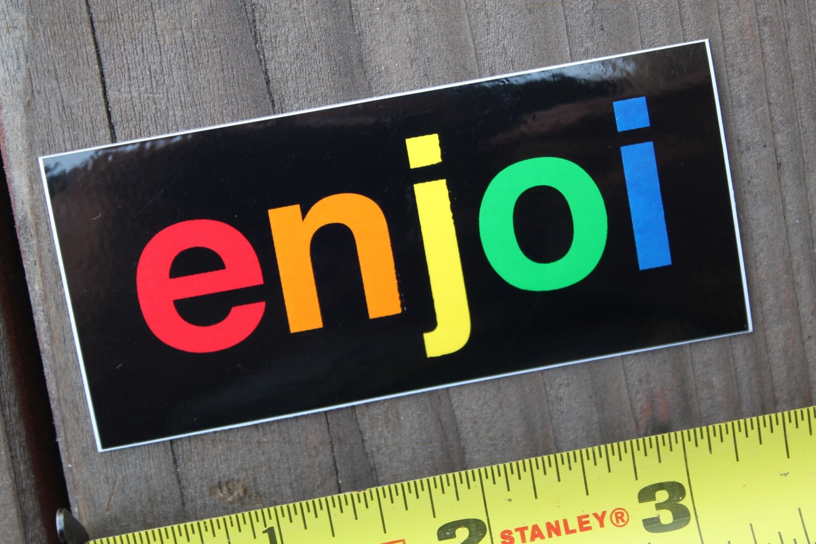 Enjoi Skateboards Marc Johnson Jerry Hsu Rainbow Logo Z47B ...