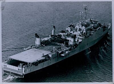 1974 USS Alamo Landing Ship Dock Press Photo | eBay