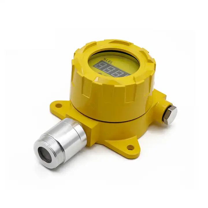 H2 Hydrogen Gas Detector H2 Gas Fixed Detector Monitor 0-1000ppm BH-60 ...