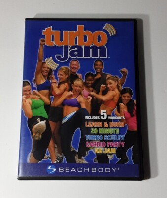 Turbo Jam: 5 Workouts - Learn & Burn, 20 Minute, Turbo Sculpt, Card ...