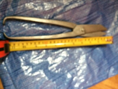 TINSNIPS Metal Shears Cutters BLACKSMITH Hand Forged Tool | eBay UK
