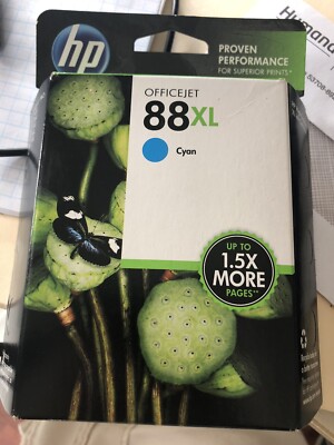 hp 88xl & 88 genuine Ink Cartridges. Cyan Magenta | eBay